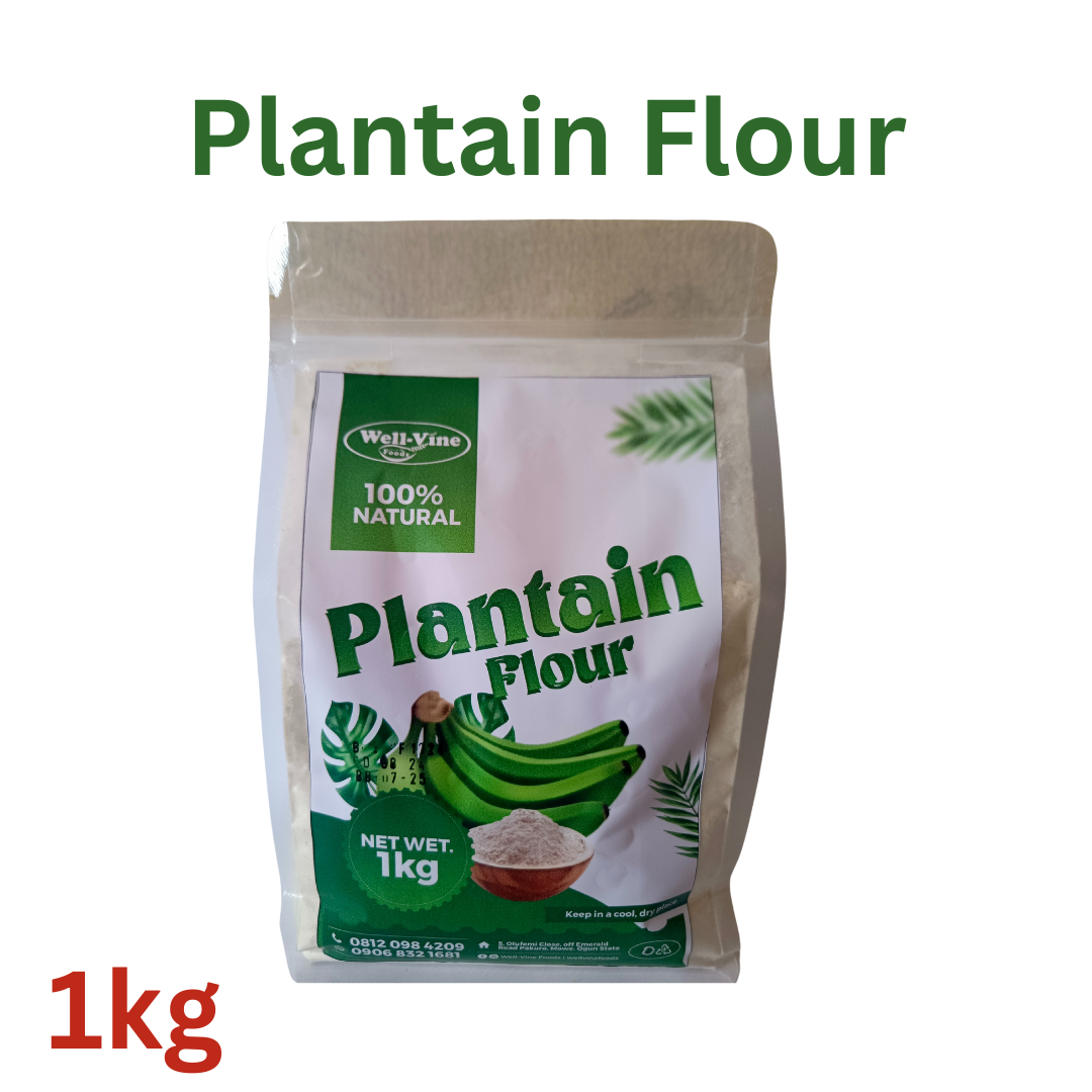 Plantain Flour Archives - Well-Vine Foods